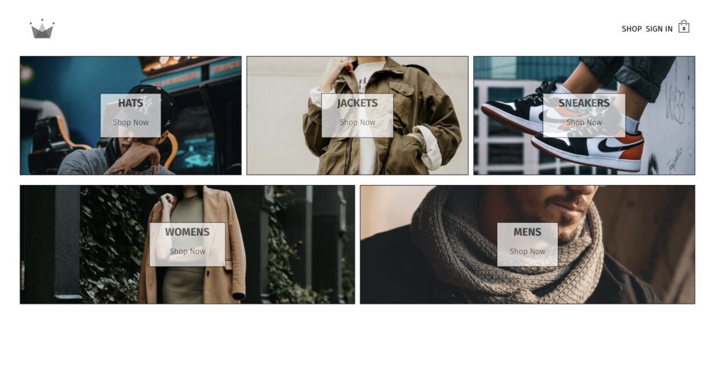React E Commerce Jiani Lius Website
